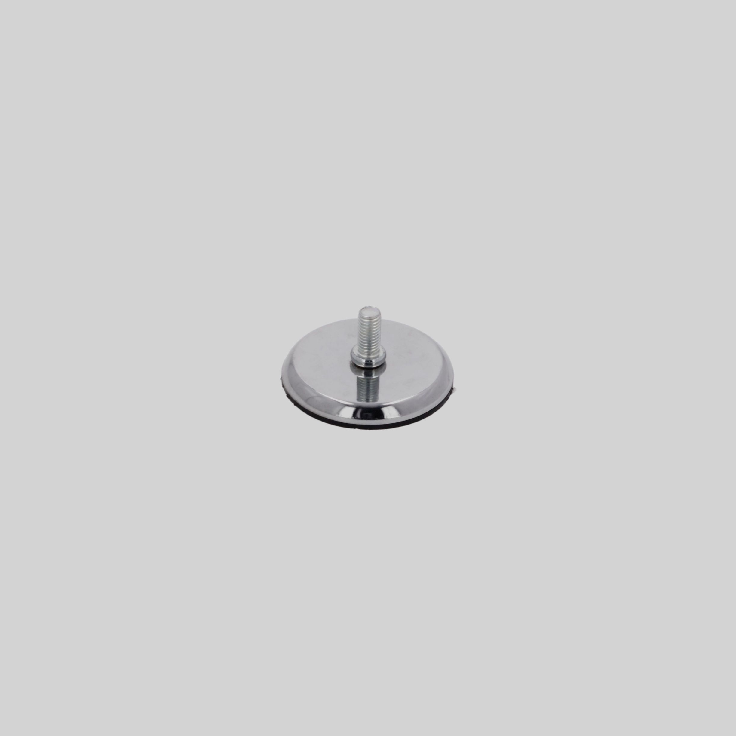 MAXIMA.GE - მეტალის ფეხის ძირი D60mm (BINGOLAR KROM)